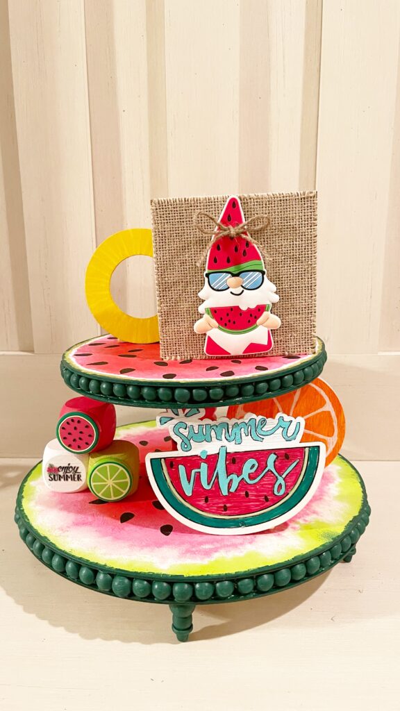 18 Amazing Summer Watermelon Dollar Tree DIYS - Crafty Beach