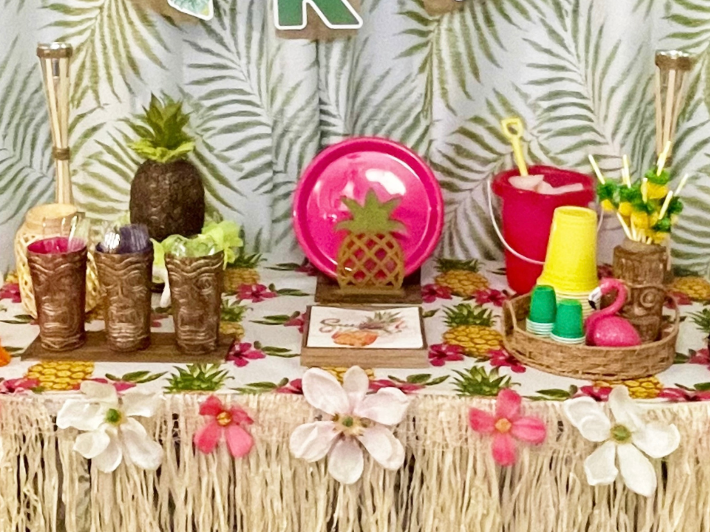 Tiki Time! 28 LUAU Party Dollar Tree DIYS - Crafty Beach