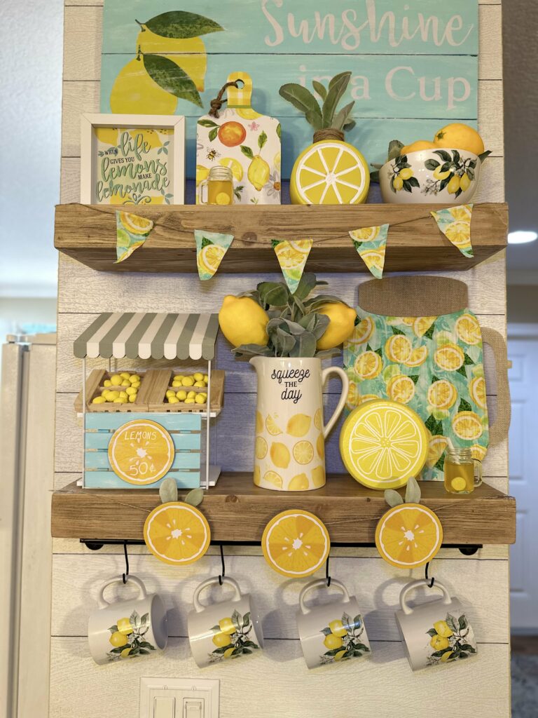 Zesty LEMON Dollar Tree DIYs for Your Home - Crafty Beach